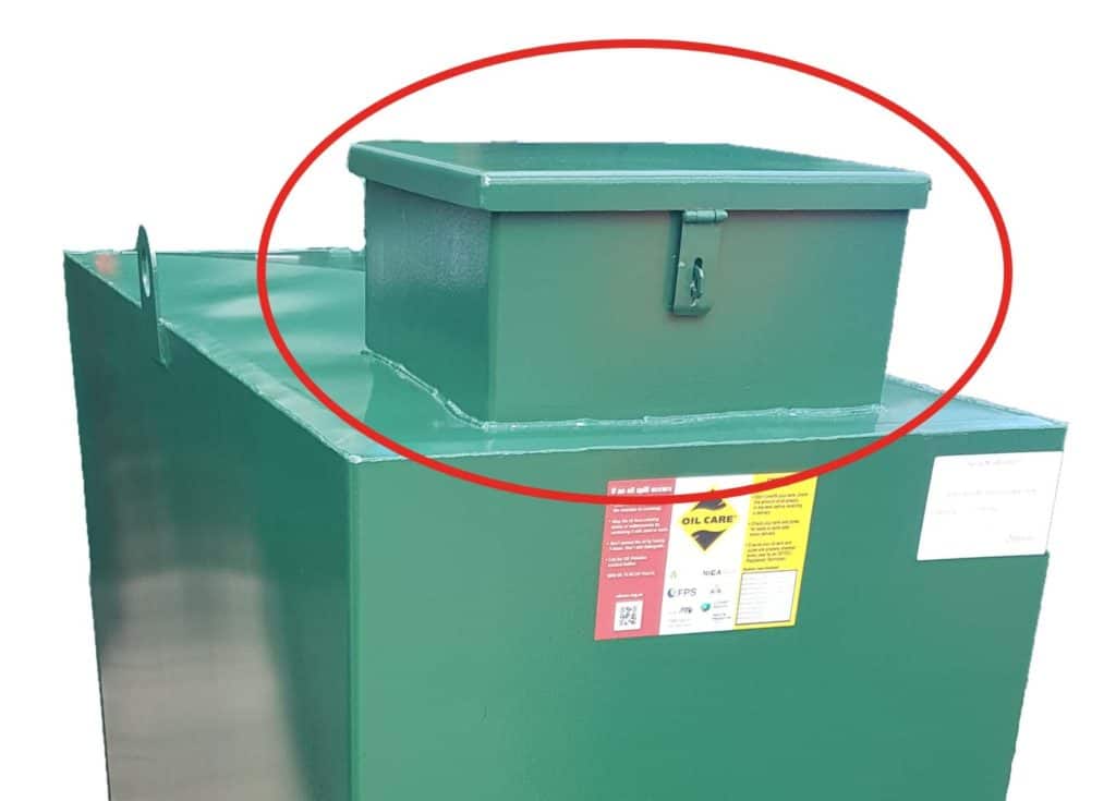 Steel Tank Security Locking Lid (400x400x200) - Atlantis Tanks Group Ltd