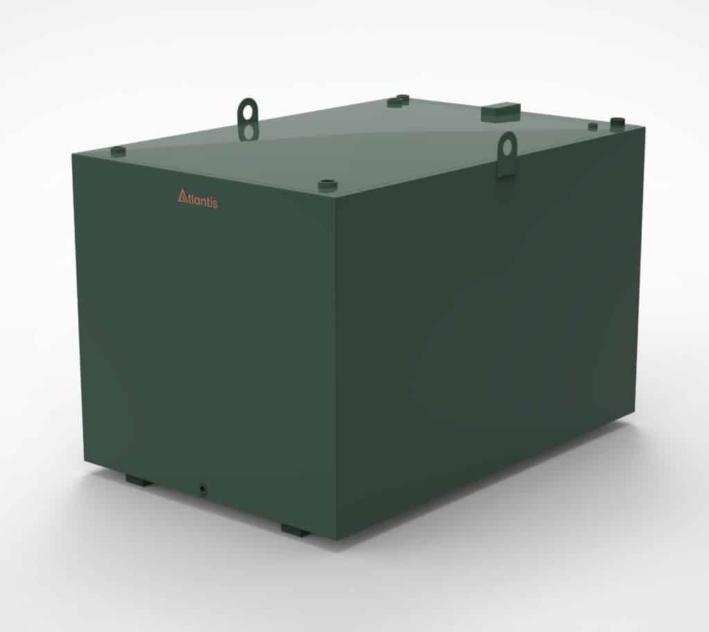 2700 Litre Steel Bunded Oil Tank - Atlantis Tanks Group Ltd