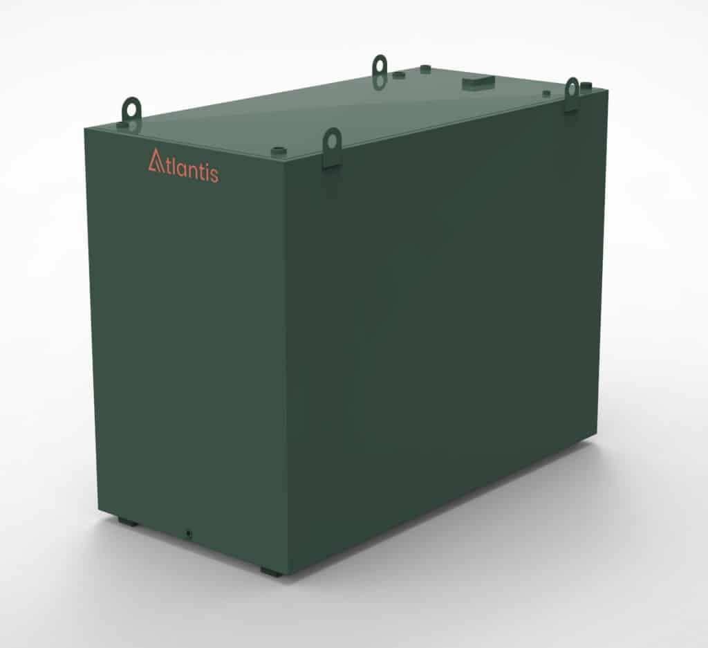 4500 Litre Steel Bunded Oil Tank - Atlantis Tanks Group Ltd
