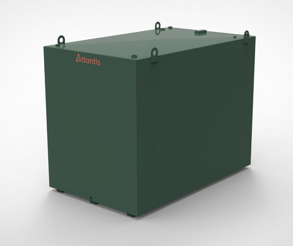 5800 Litre Steel Bunded Oil Tank - Atlantis Tanks Group Ltd