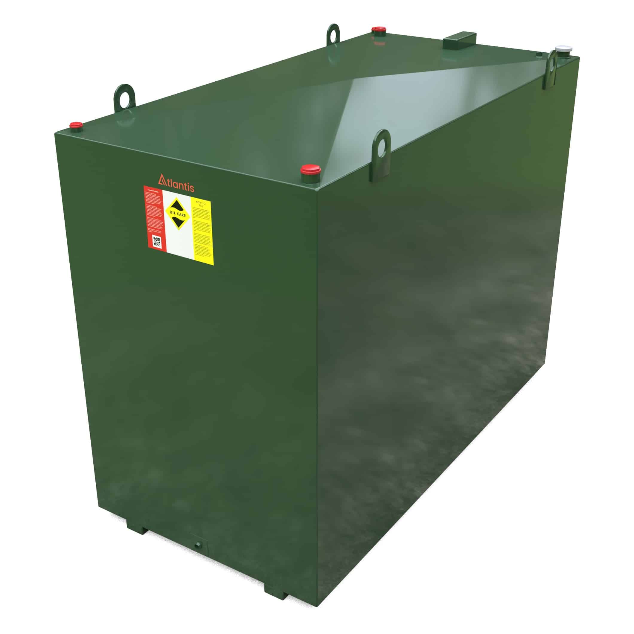 4500 Litre Steel Bunded Oil Tank - Atlantis Tanks Group Ltd