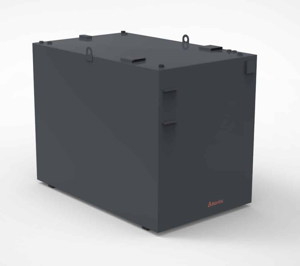 5800 Litre Steel Bunded Lube Oil Tank - Atlantis Tanks Group Ltd