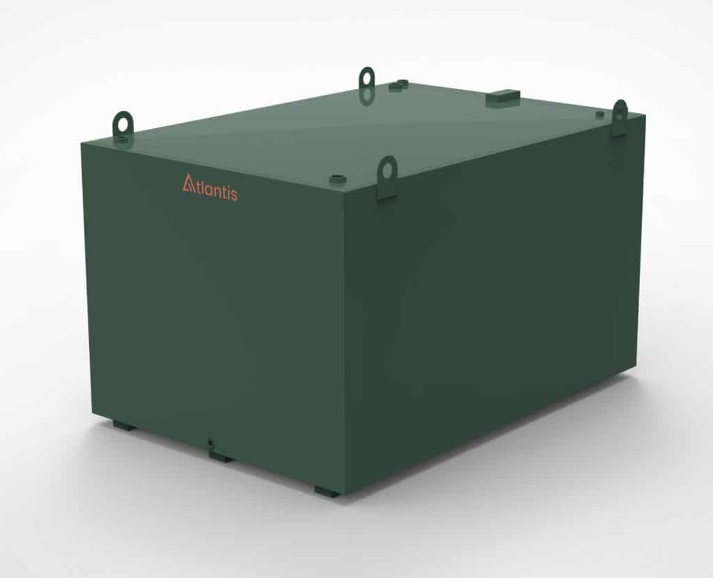 3500 Litre Steel Bunded Oil Tank - Atlantis Tanks Group Ltd