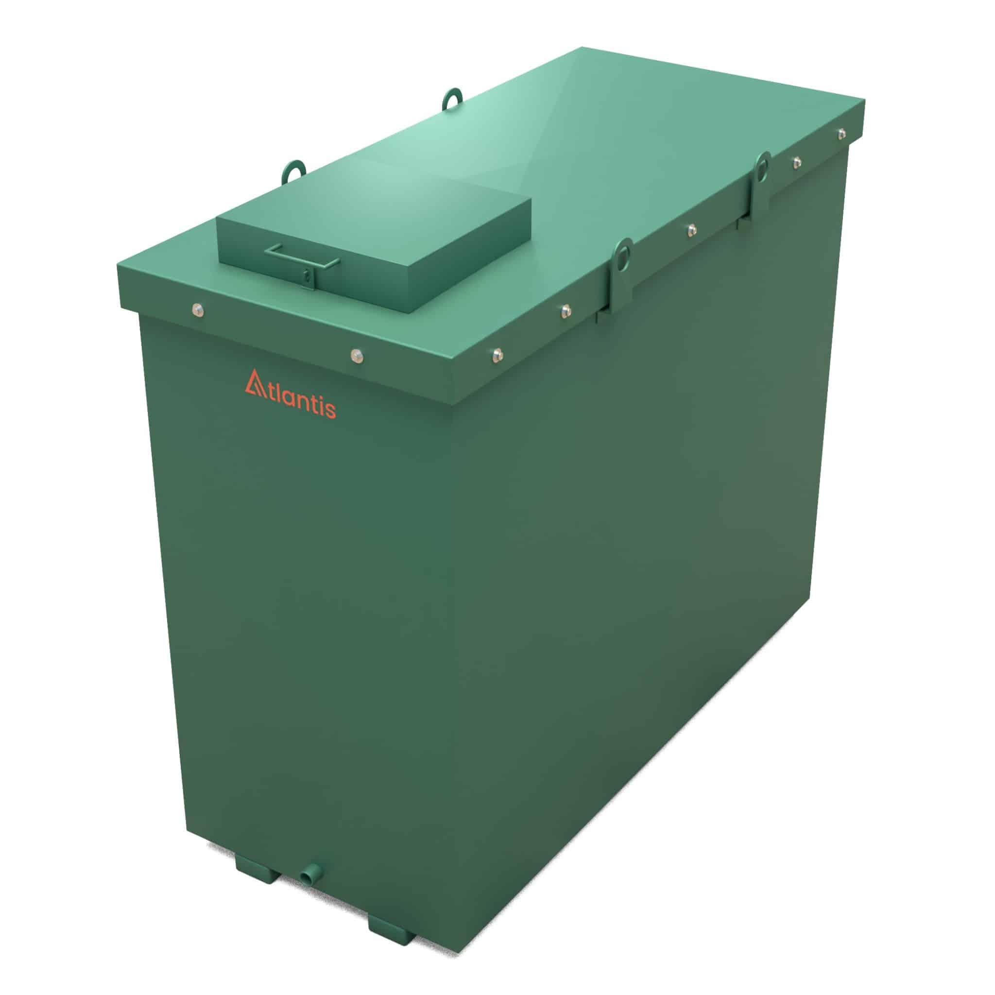 900 Litre Triple Skinned Bunded Steel Tank with 30 min Integral Fire ...