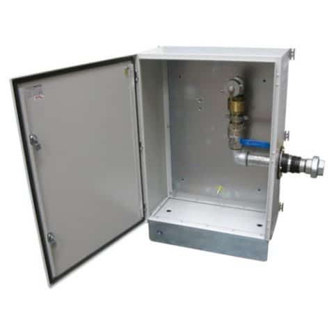 2" Single Right Entry Fill Point Cabinet - Atlantis Tanks Group Ltd