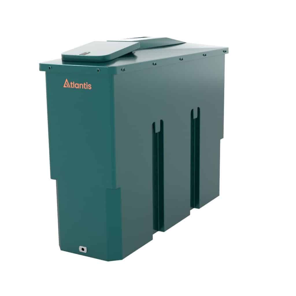 1250 Litre Slimline Plastic Bunded Oil Tank - Atlantis Tanks Group Ltd