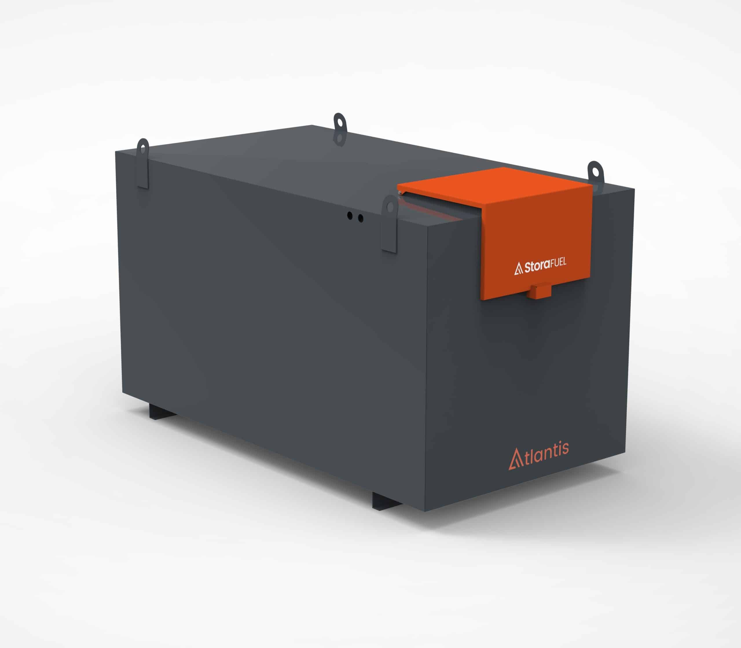 2500 Litre Steel Bunded Diesel Tank - Atlantis Tanks Group Ltd