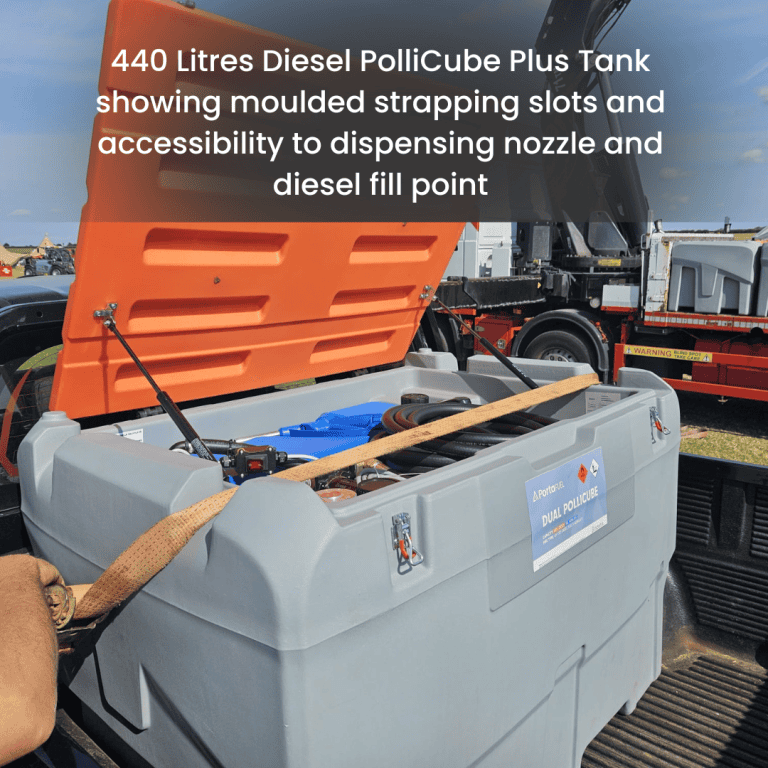 440 Litre Diesel PolliCube Plus Tank - Atlantis Tanks Group Ltd