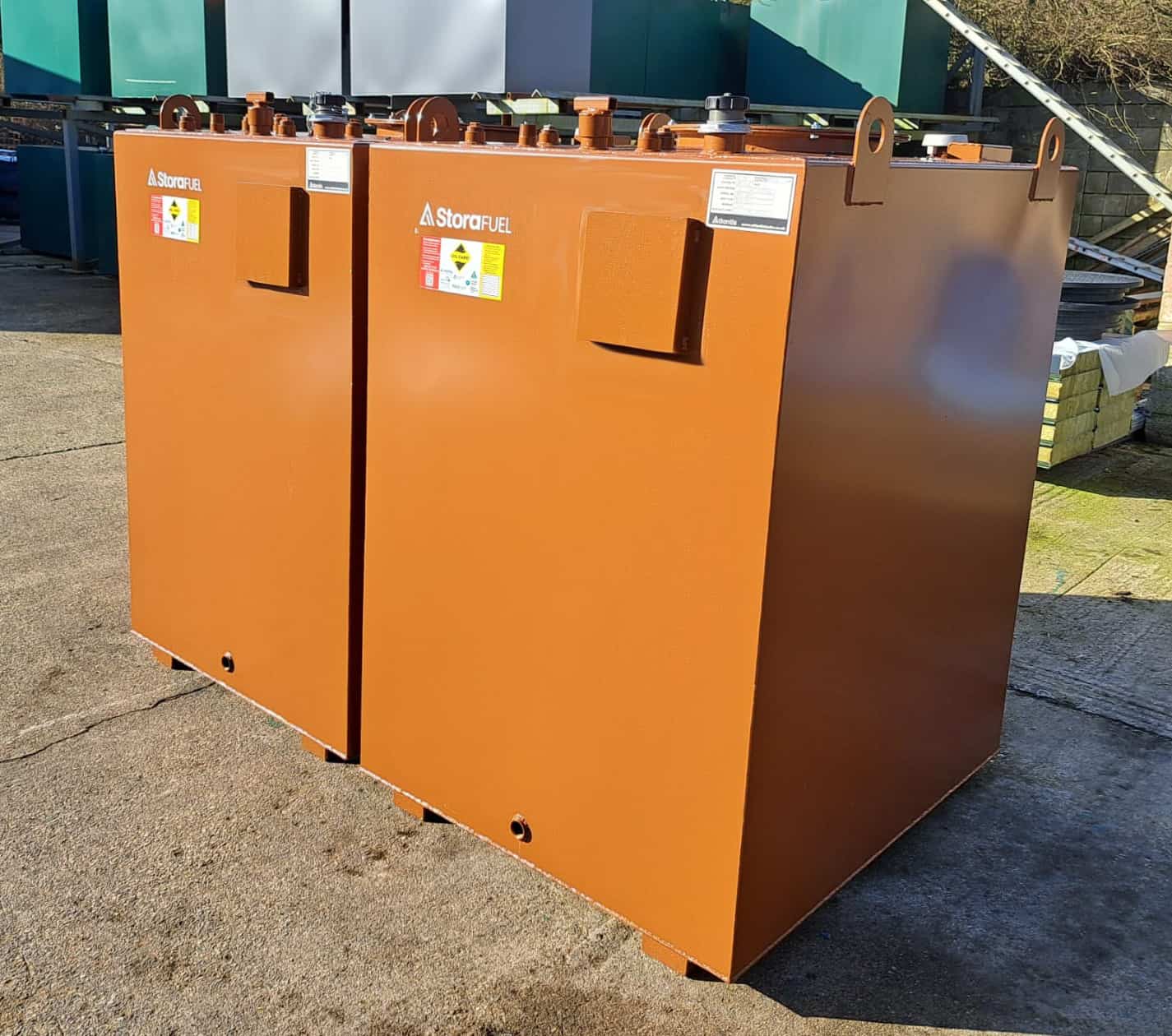 1150 Litre Steel Bunded Day Diesel Tank - Atlantis Tanks Group Ltd