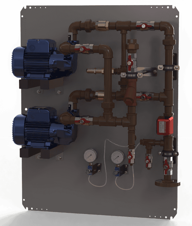 50LPM Duplex Pump & Control Panel