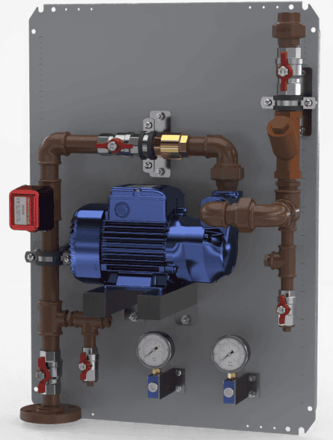 50 LPM Simplex Fuel Pump & Control Panel