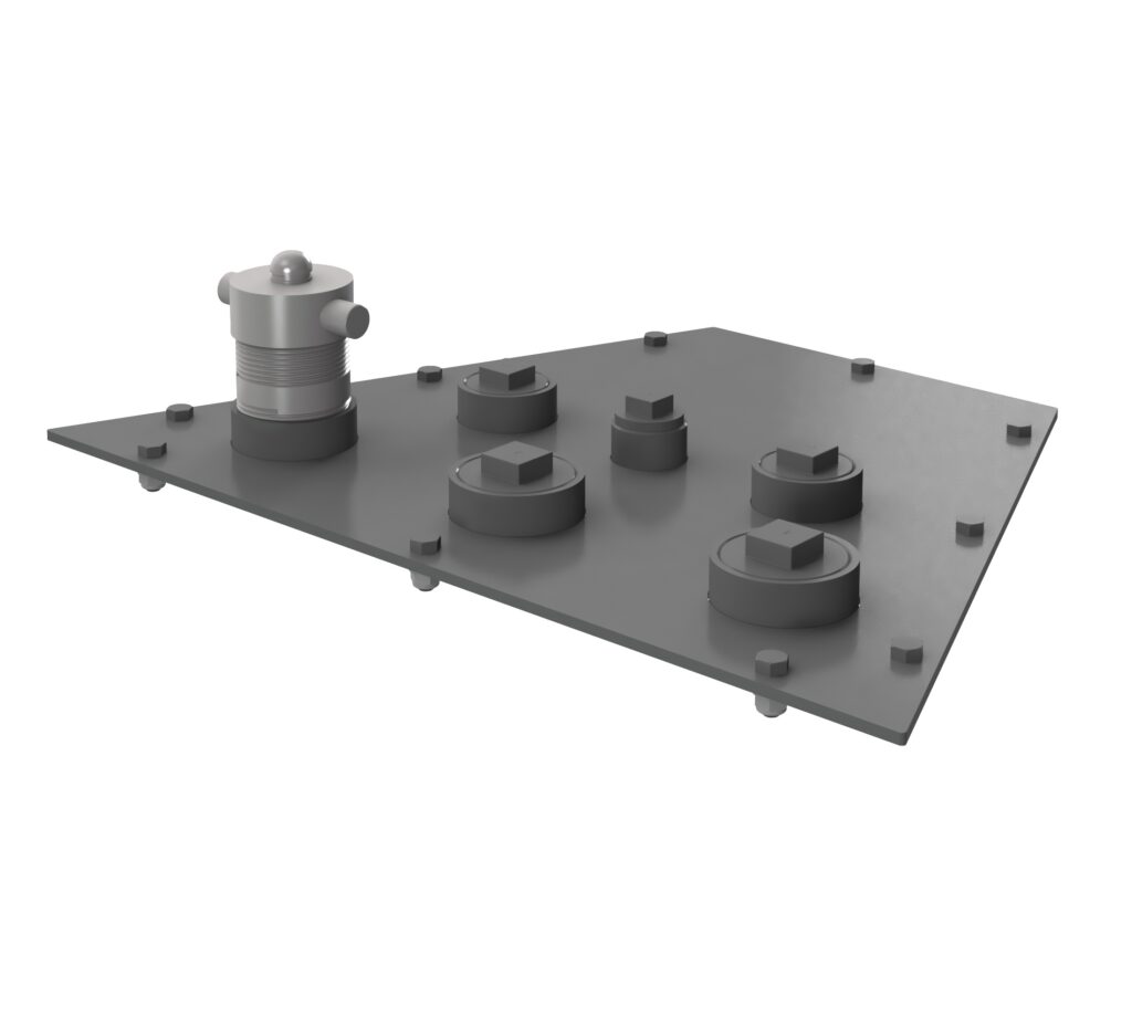 Imperium® Lube Oil Tank Top Fittings Plate (Small)